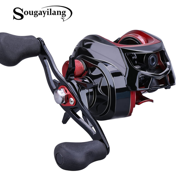 Sougayilang 17+1BB Baitcasting Fishing Reel Casting Anti-corrosio Reel - Sougayilang
